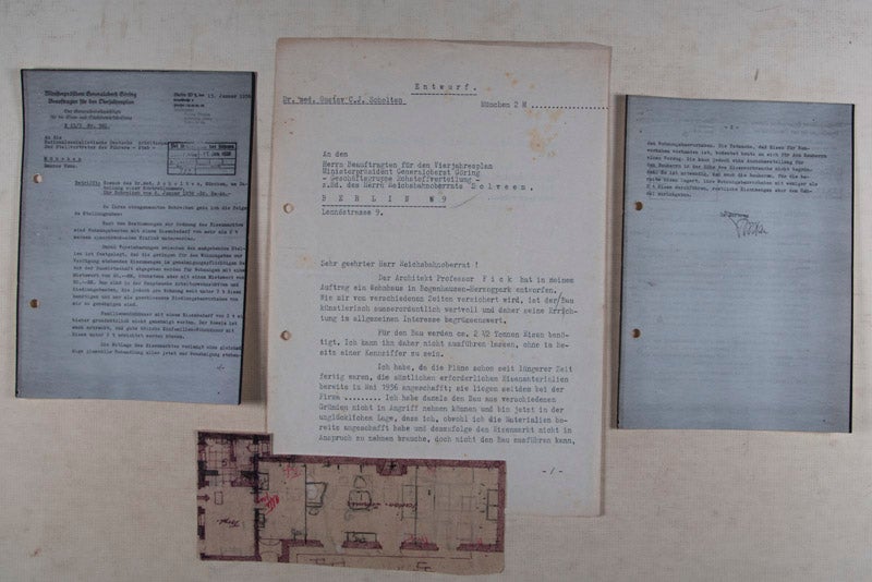 Architectural Plans, Drawings, Original Design (Werkbund Paris ...