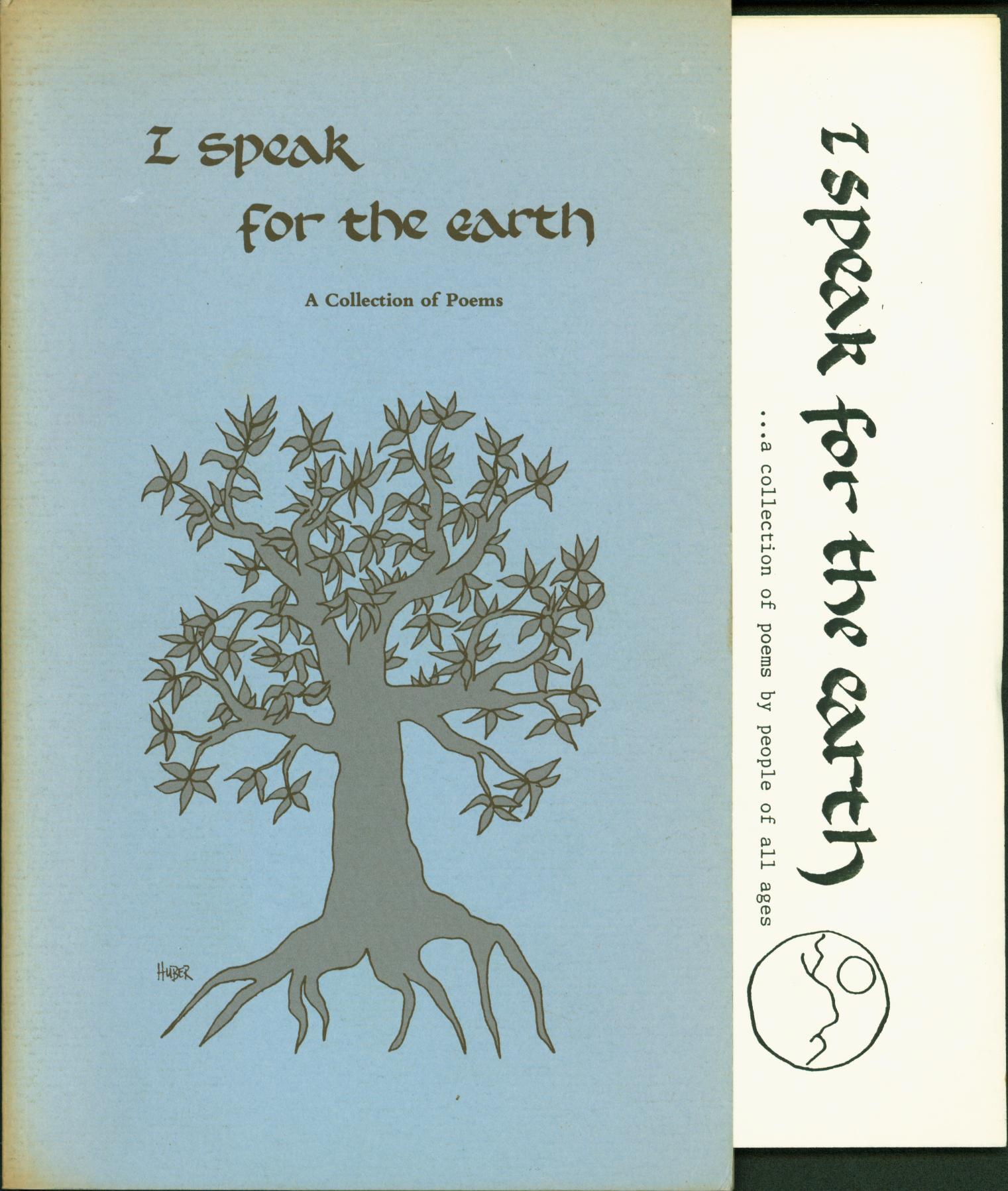 I Speak for the Earth: A Collection of Poems by Absher, Tom et al ...