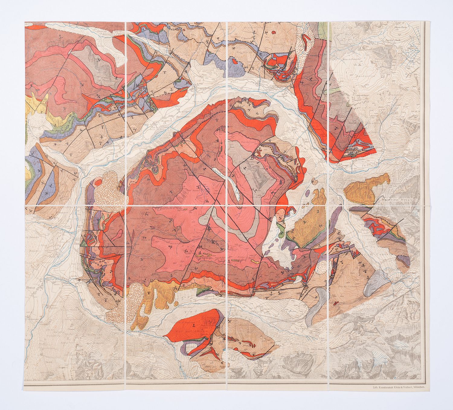 Geologisches Wanderbuch der Westlichen Dolomiten. par GORDON, Maria M ...