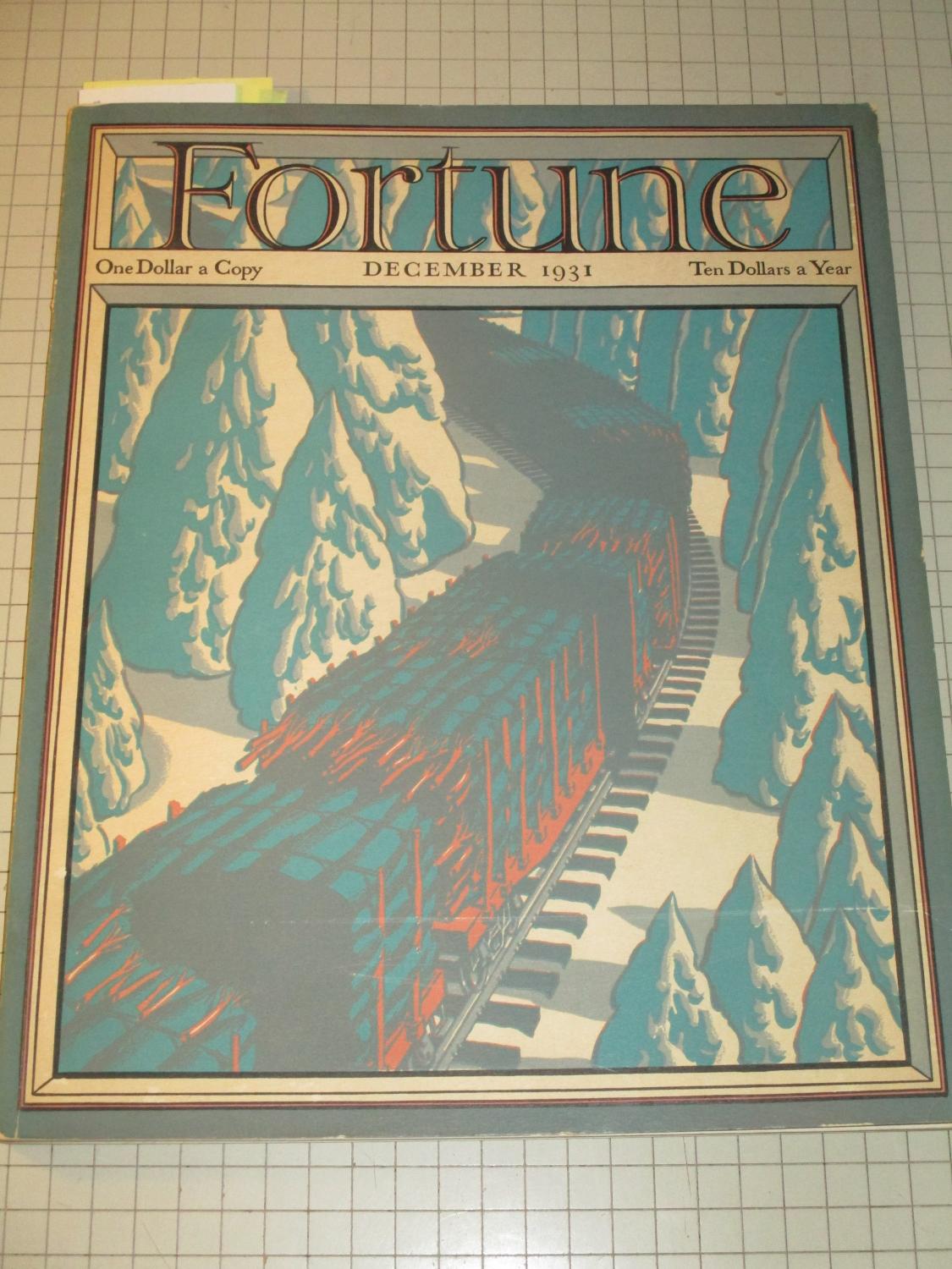 December 1931 Fortune Magazine: Automobile Selling - Taxation ...