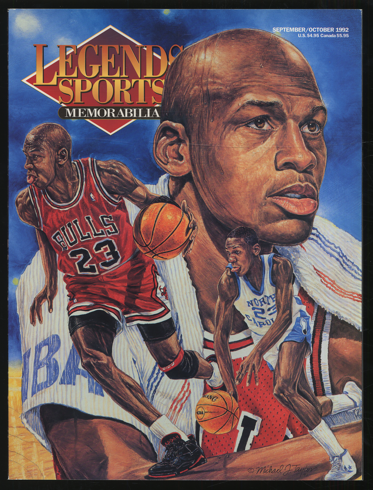 Legends Sports Memorabilia Volume 5 Number 5 September/ October 1992 ...