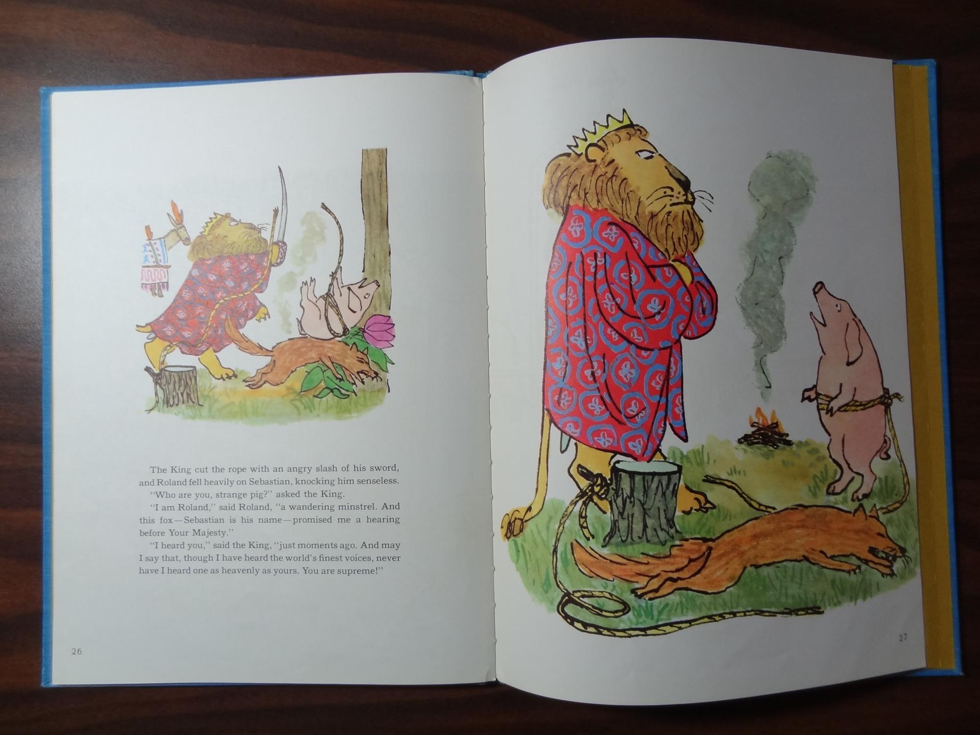 Roland the Minstrel Pig by Steig, William: Very Good Hardcover (1968 ...