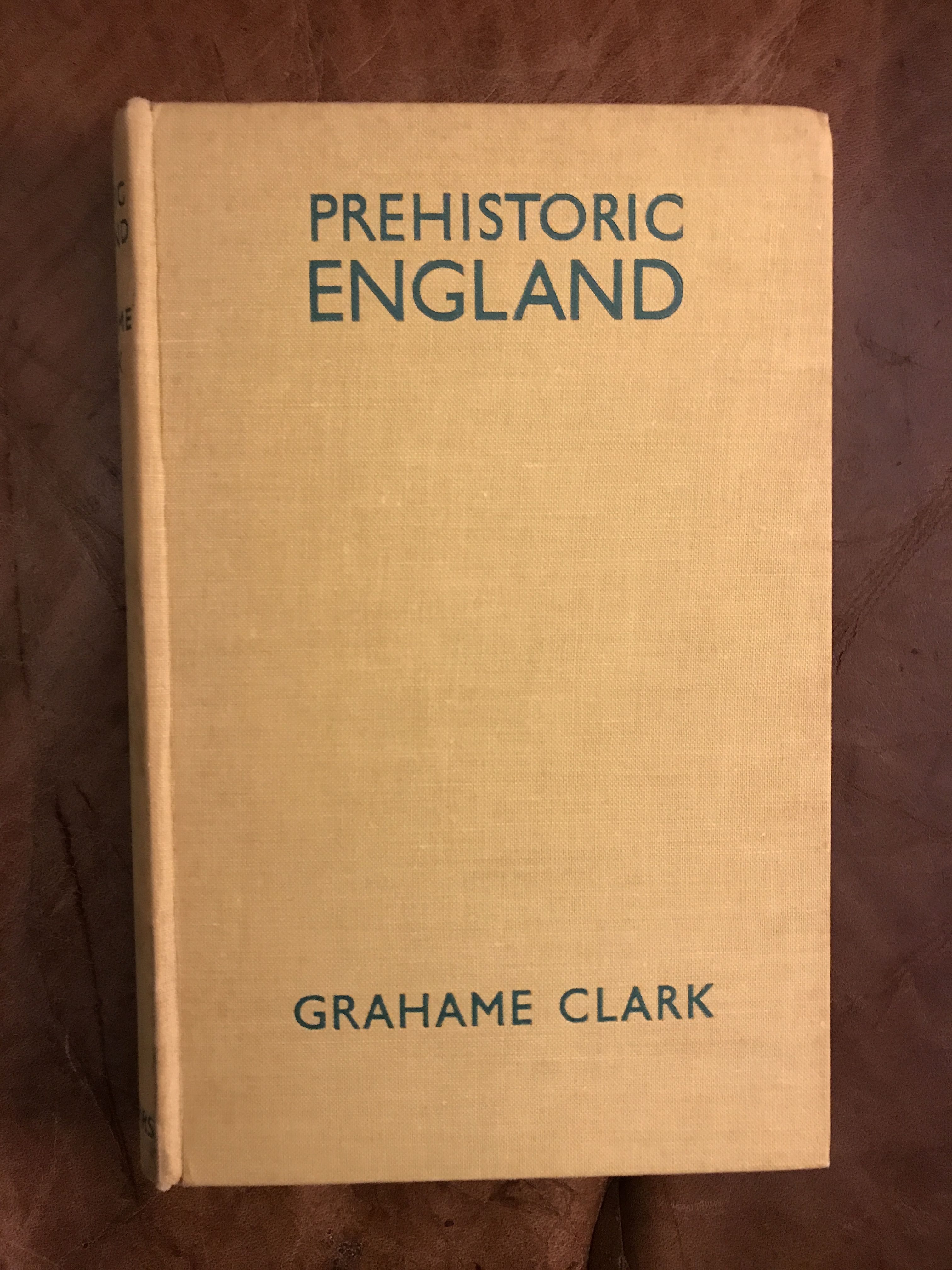 Prehistoric England by Grahame Clark.: Fine Hardcover (1941) First ...