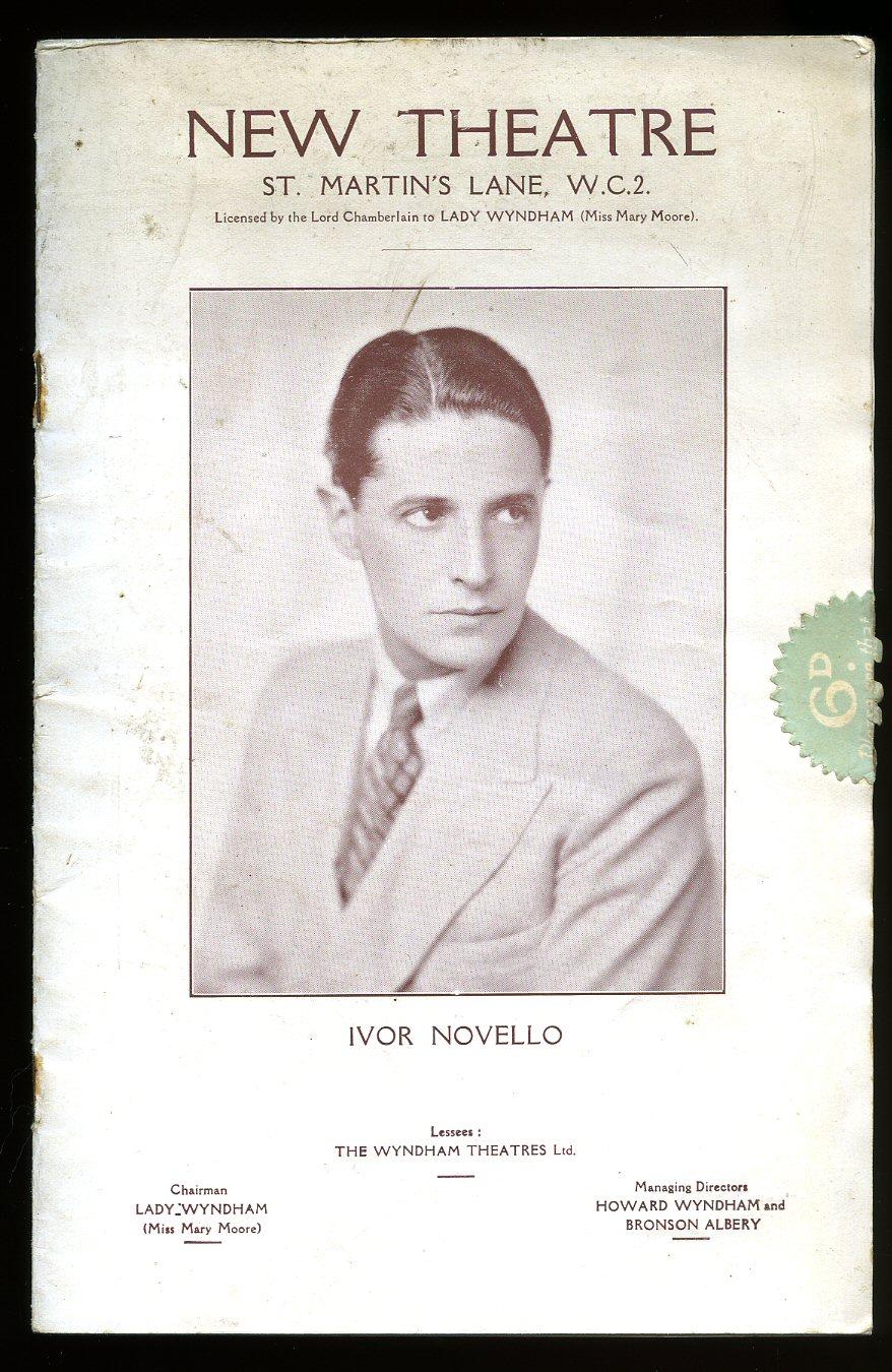 Symphony in Two Flats: Souvenir Theatre Programme Performed at New ...