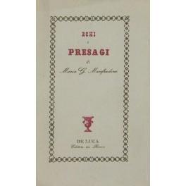 Echi e presagi von Manfredini Maria G.: br.edit (1956) | Libreria ...