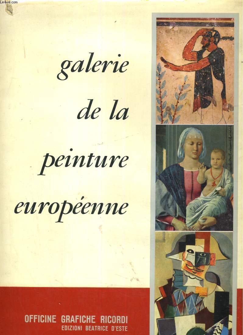 Galerie de la peinture européenne by SINDONA Enio: bon Couverture ... Galerie de la peinture européenne by SINDONA Enio: bon Couverture ...