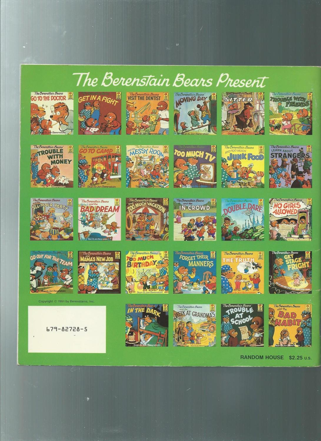 THE BERENSTAIN BEARS DON'T POLLUTE (ANYMORE) by Berenstain, Stan & Jan ...