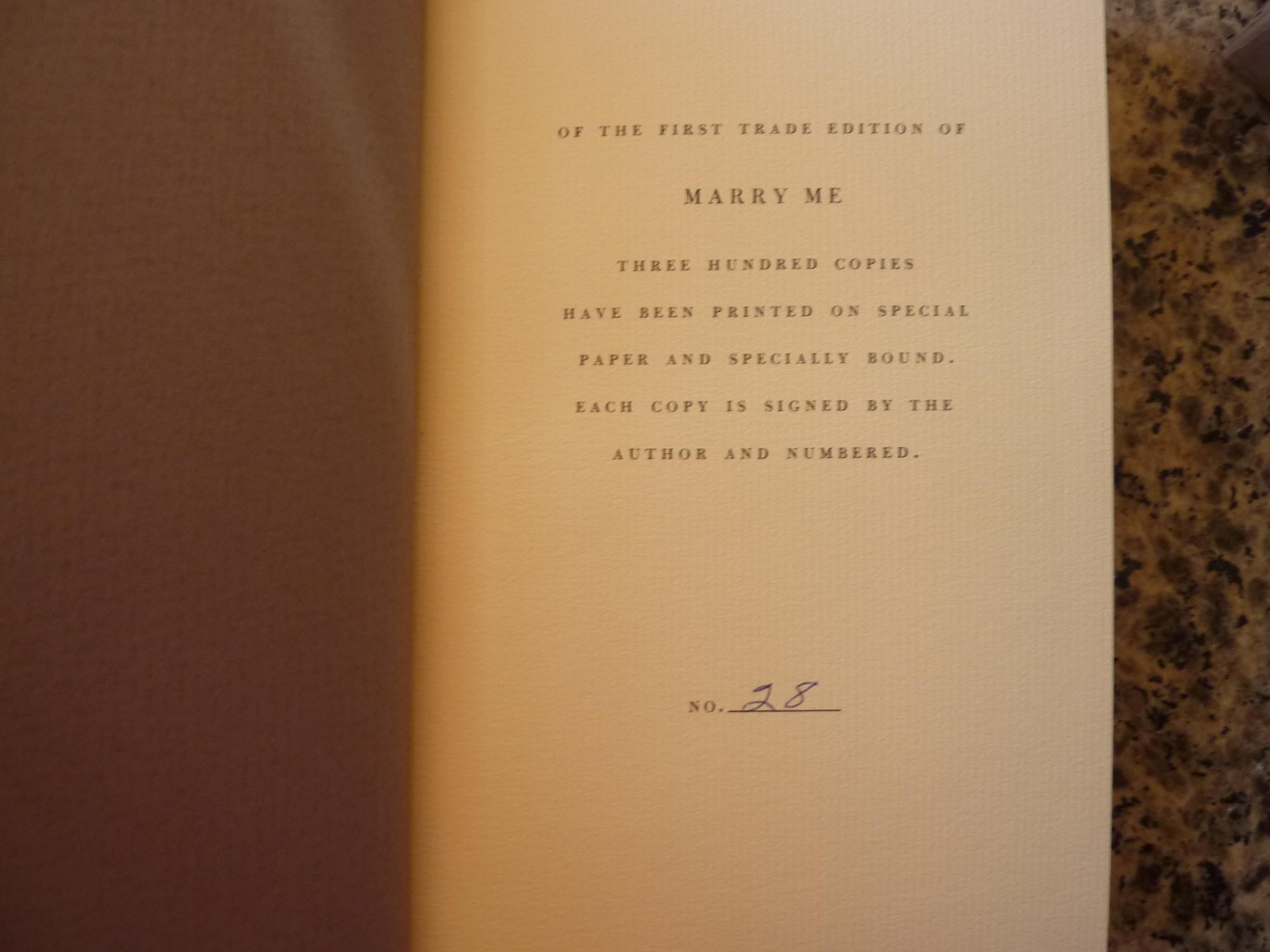 Marry Me by Updike, John: As New Hardcover (1976) 1st Edition ...
