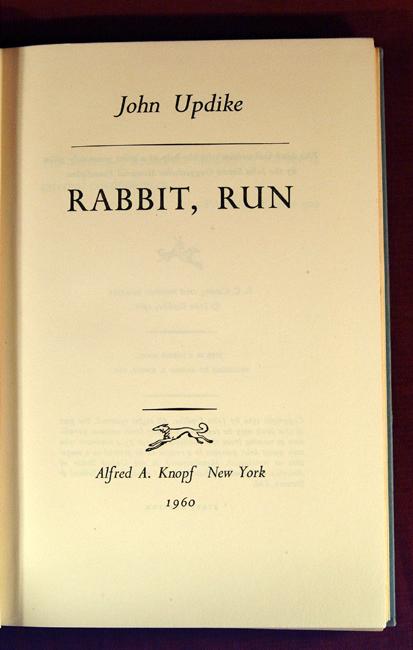RABBIT, RUN by UPDIKE, John: (1960) | Boston Book Company, Inc. ABAA