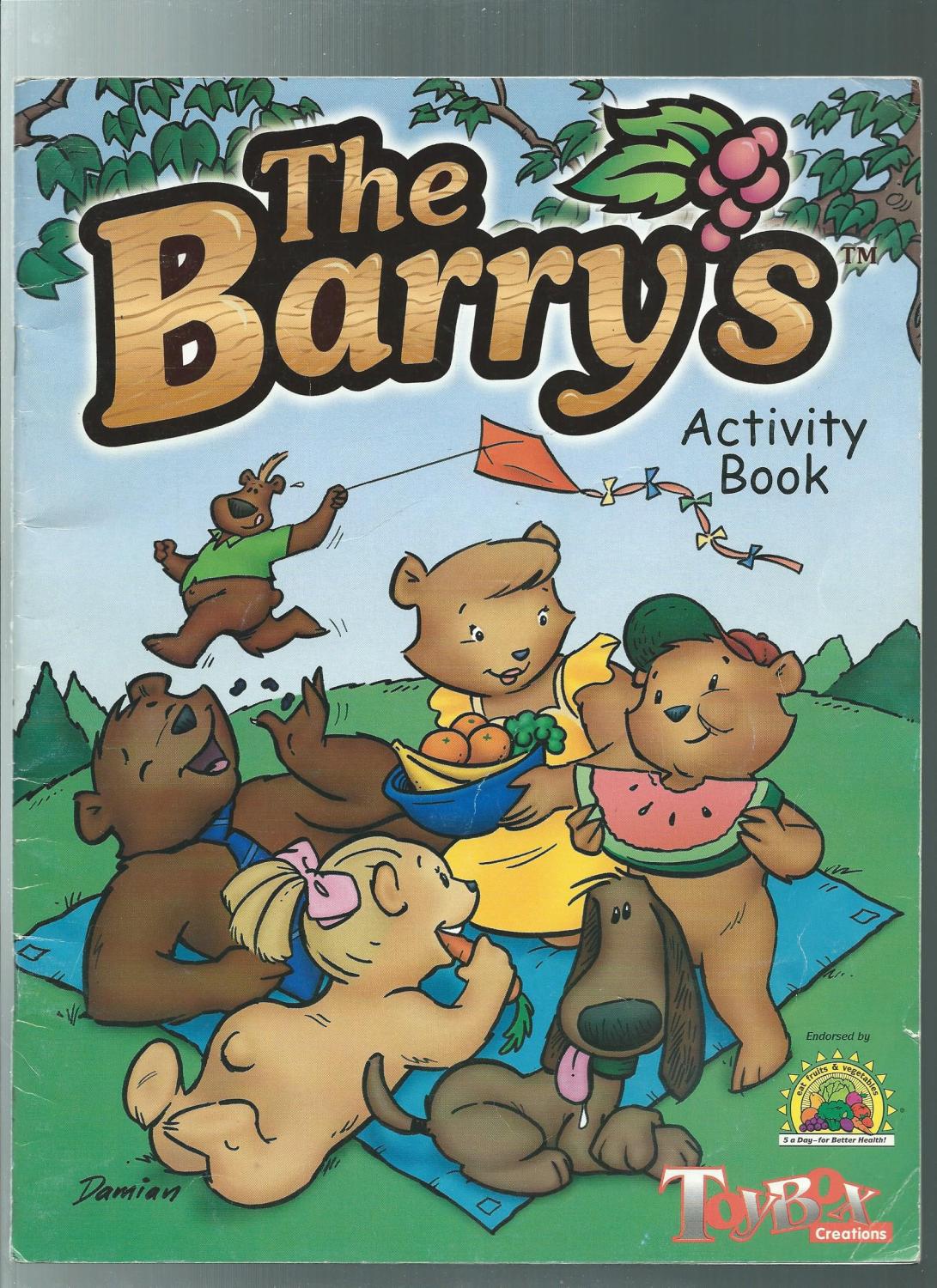 THE BARRYS activity book by Fulton, Damian illust.by: Near Fine Soft ...