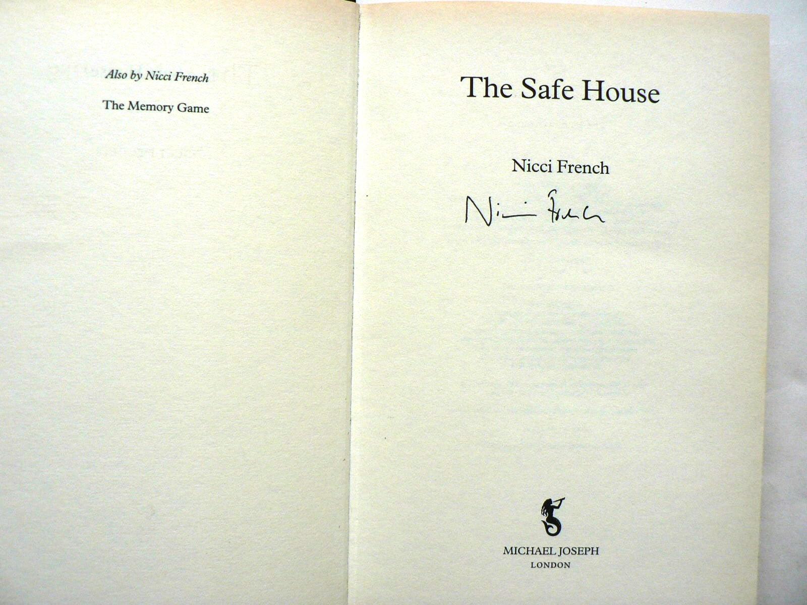 The Safe House by French, Nicci (SIGNED): (1998) Signed by Author(s ...