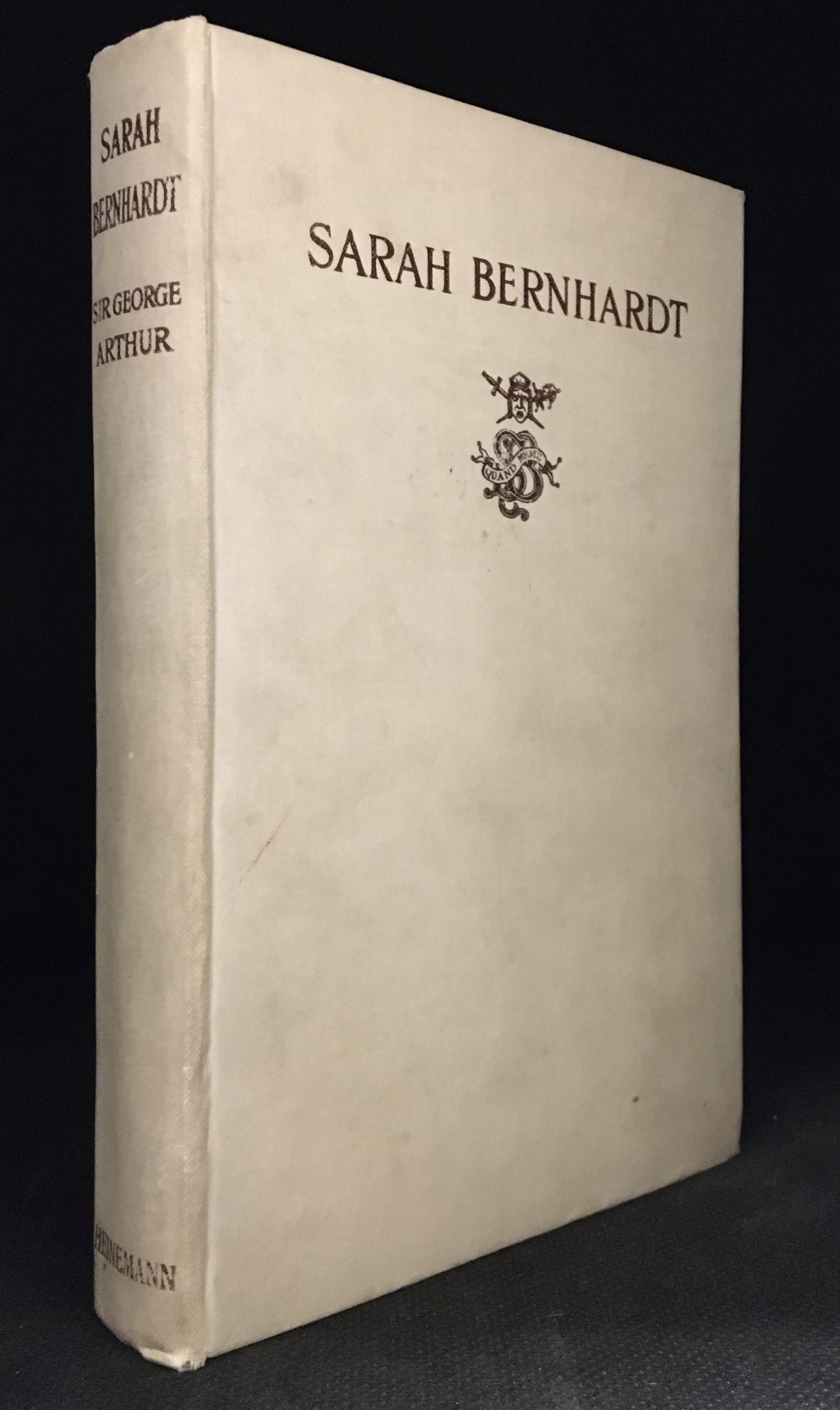 Sarah Bernhardt by Arthur, George (Biography of Sarah Bernhardt ...