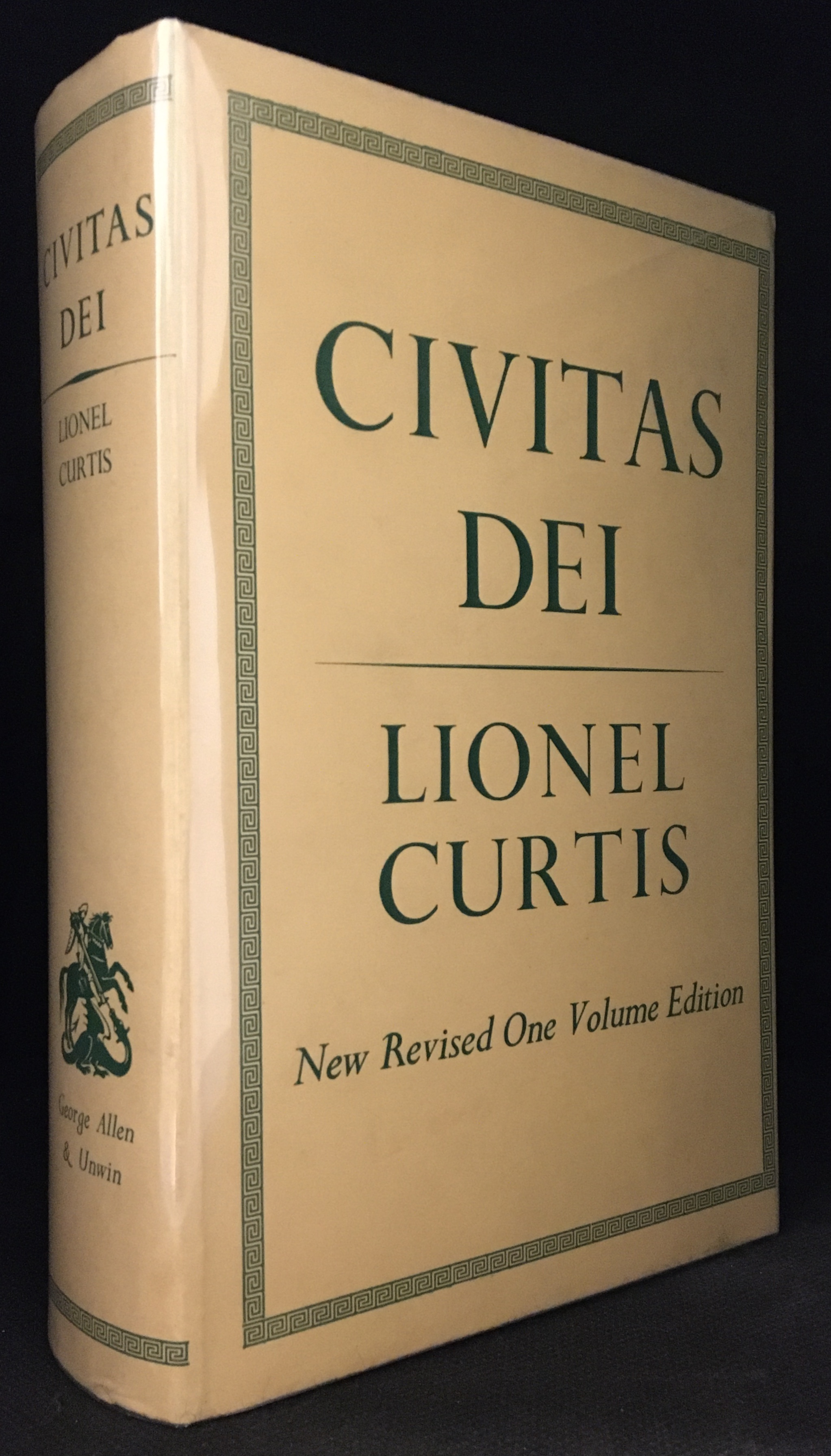 Civitas Dei by Curtis, Lionel | Burton Lysecki Books, ABAC/ILAB