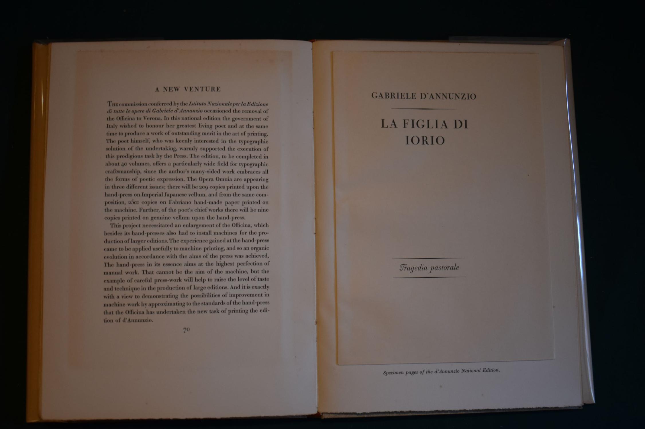 The Officina Bodoni: The Operation of a Hand-press during the first six ...