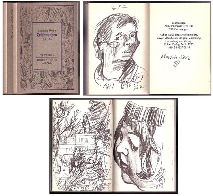 Zeichnungen: 1981-84 (SIGNED by Martin Rosz. Limited Edition) by ROSZ ...