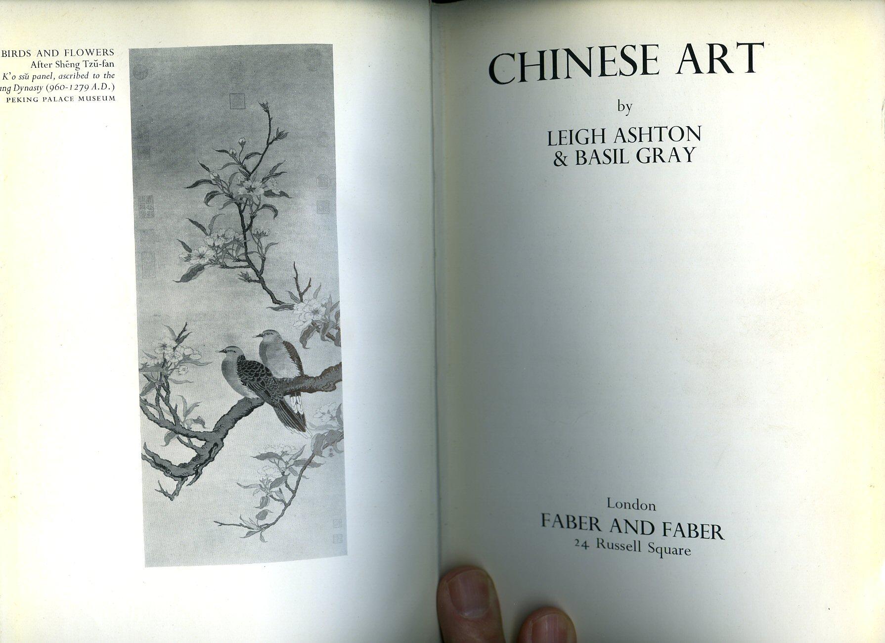 Chinese Art [1] von Ashton, Leigh and Basil Gray: (1935) | Little Stour ...