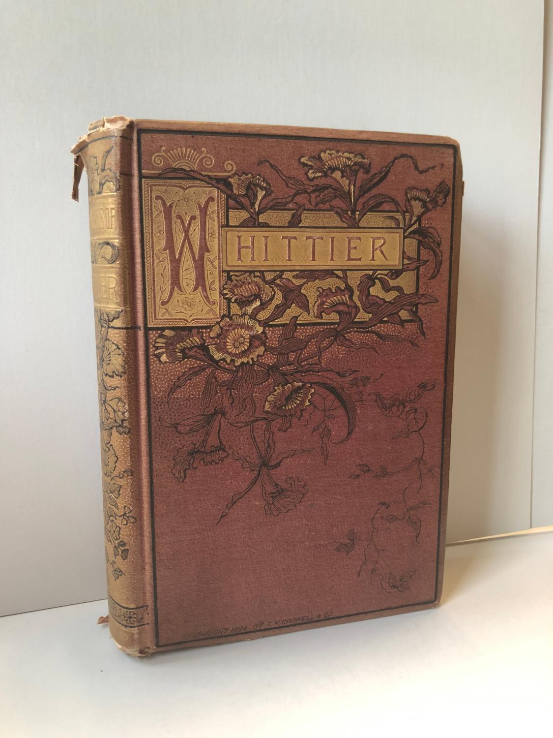 Early Poems of John Greenleaf Whittier, The by Whittier, John Greenleaf ...