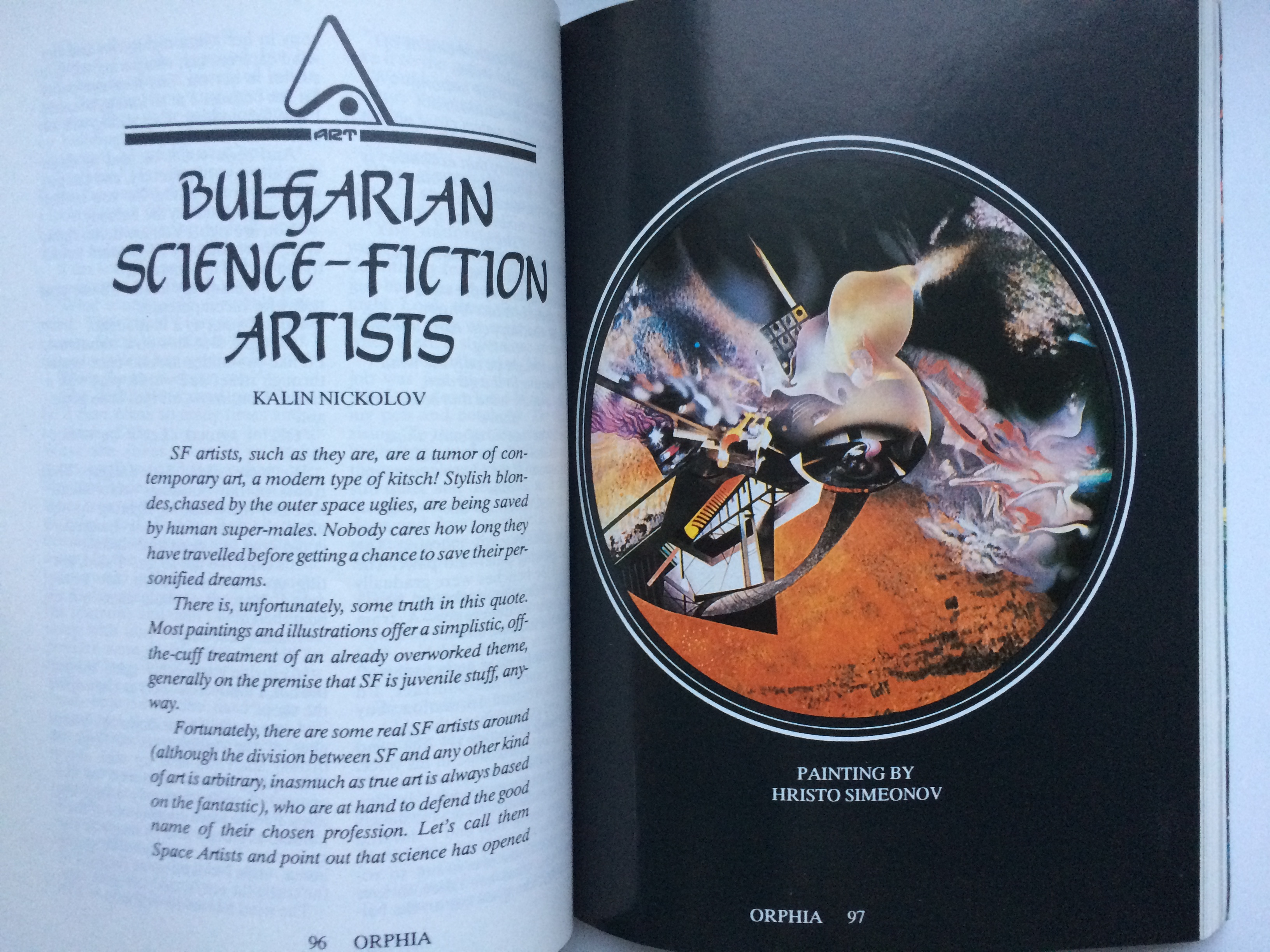 Orphia - Slavonic Science Fiction & Fantasy Magazine 1/1990 by Atanas ...