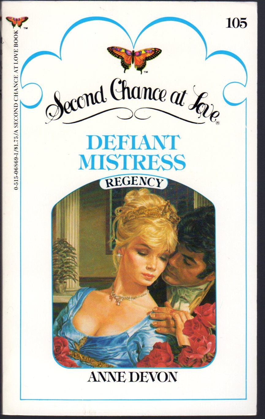 DEFIANT MISTRESS by Devon, Anne: New Soft cover (1983) 1st Printing | Mirror Image Book