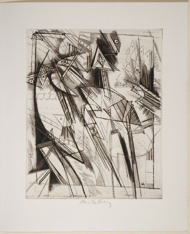 Alles von Allem. Texte. Mit 7 Orig.-Kaltnadel-Radierungen von Alan ...