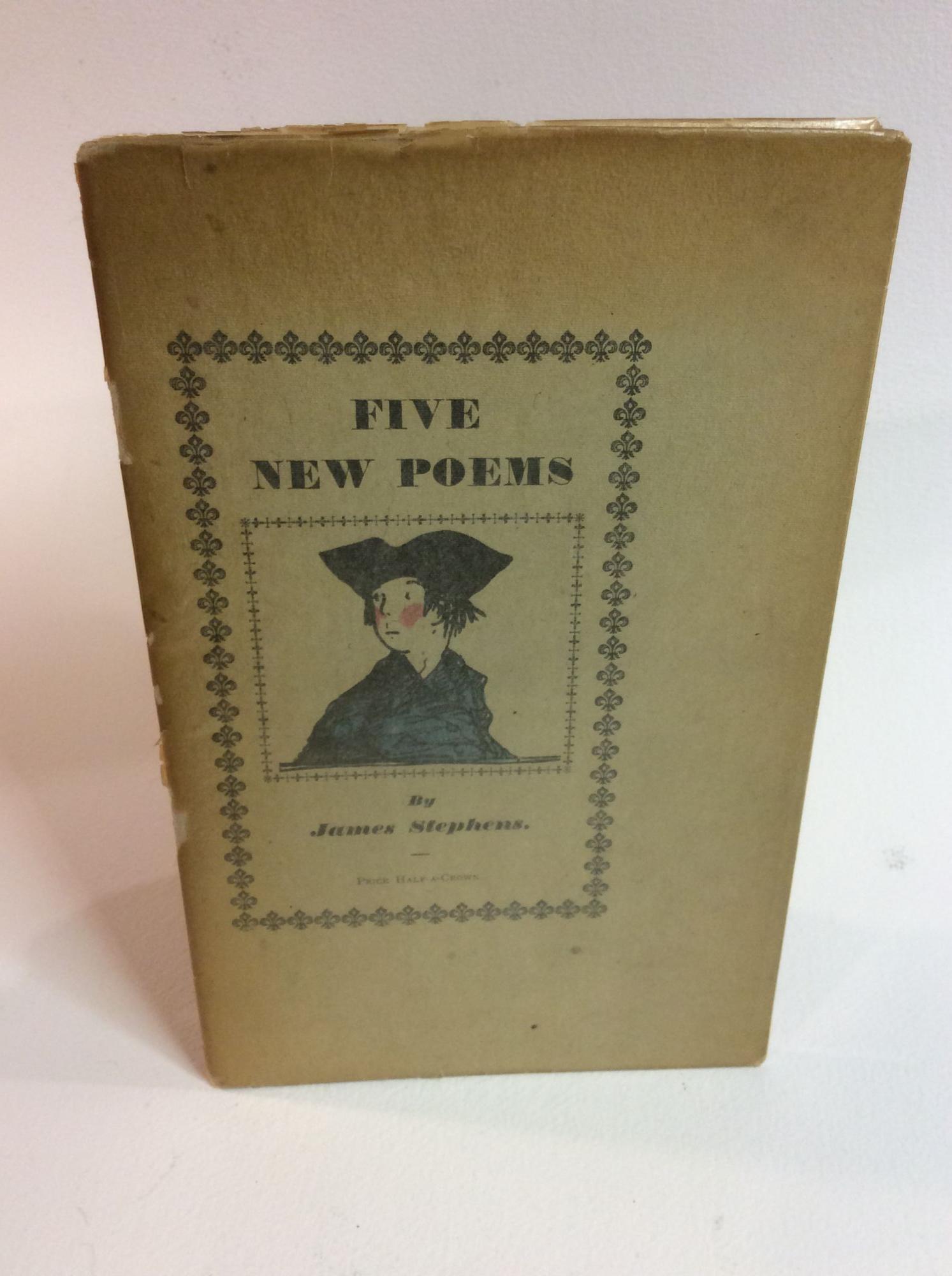 FIVE NEW POEMS. Decorated by Lovat Fraser by Stephens, James: Soft ...