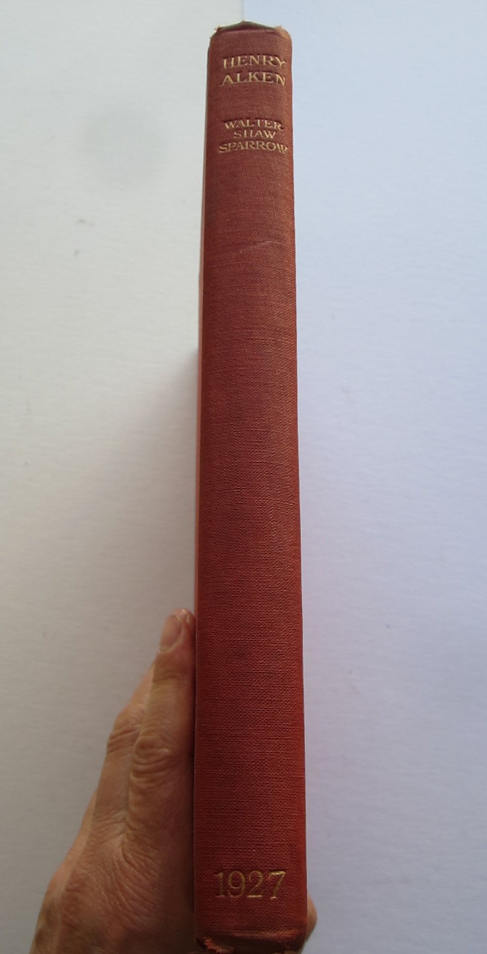 HENRY ALKEN. Being the First Volume of the Series THE SPOR OF OUR ...