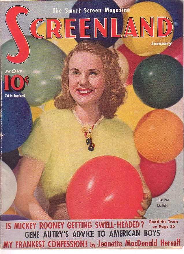 Screenland Magazine January 1940 The Smart Screen Magazine by Various ...