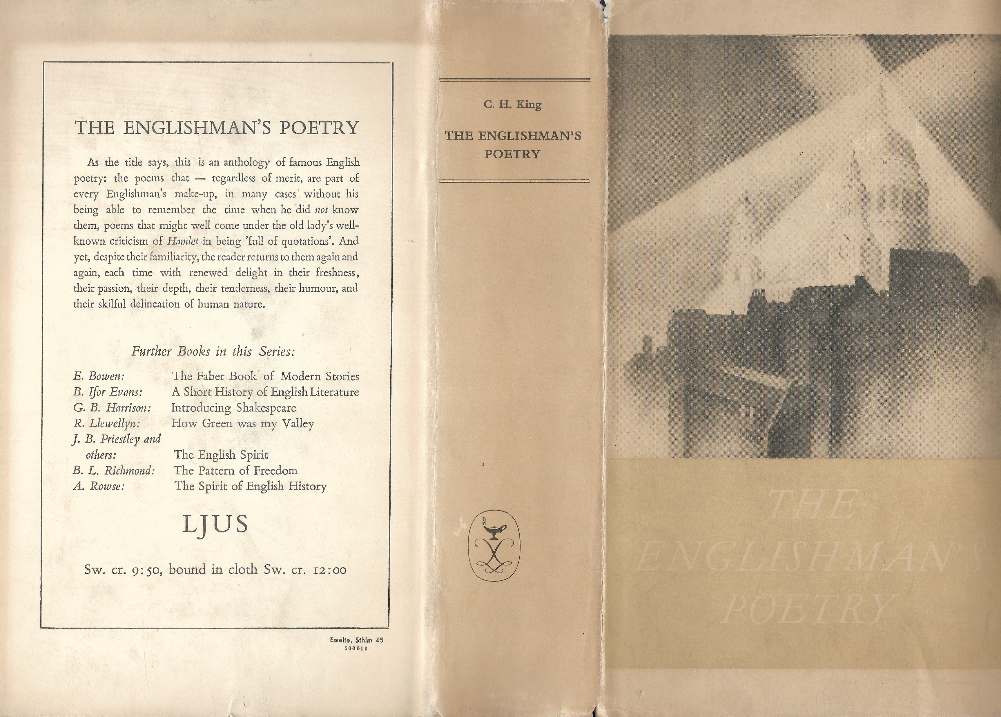 The Englishman's Poetry - an Anthology of Famous English Verse by ...