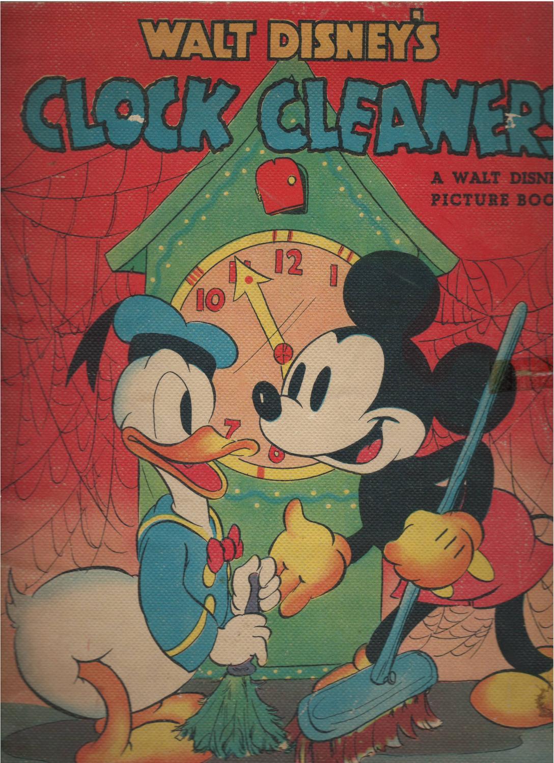 Walt Disney's Clock Cleaners: Very Good Soft cover (1938) | Culpepper Books