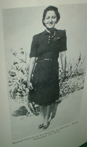 HANNAH SENESH Her Life and Diary [ She Was a WW2 Volunteer of the ...