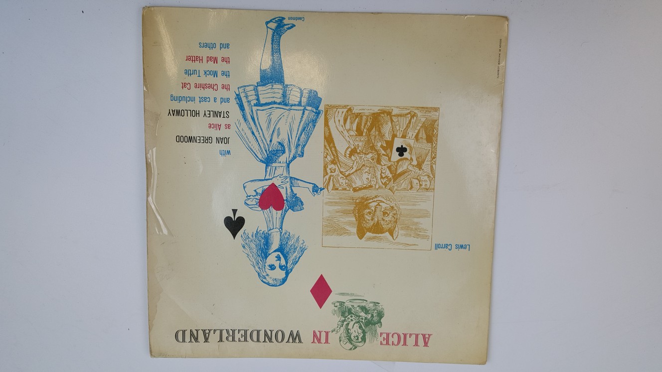 Alice In Wonderland, [Caedmon Literary Series TC 1097] de Lewis Carroll ...