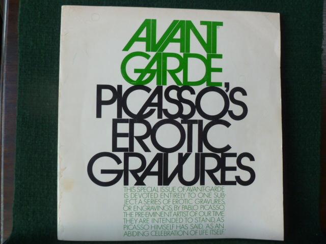 AVANT GARDE, PICASSO'S EROTIC GRAVURES.: Light Edge Wear and Soiling ...