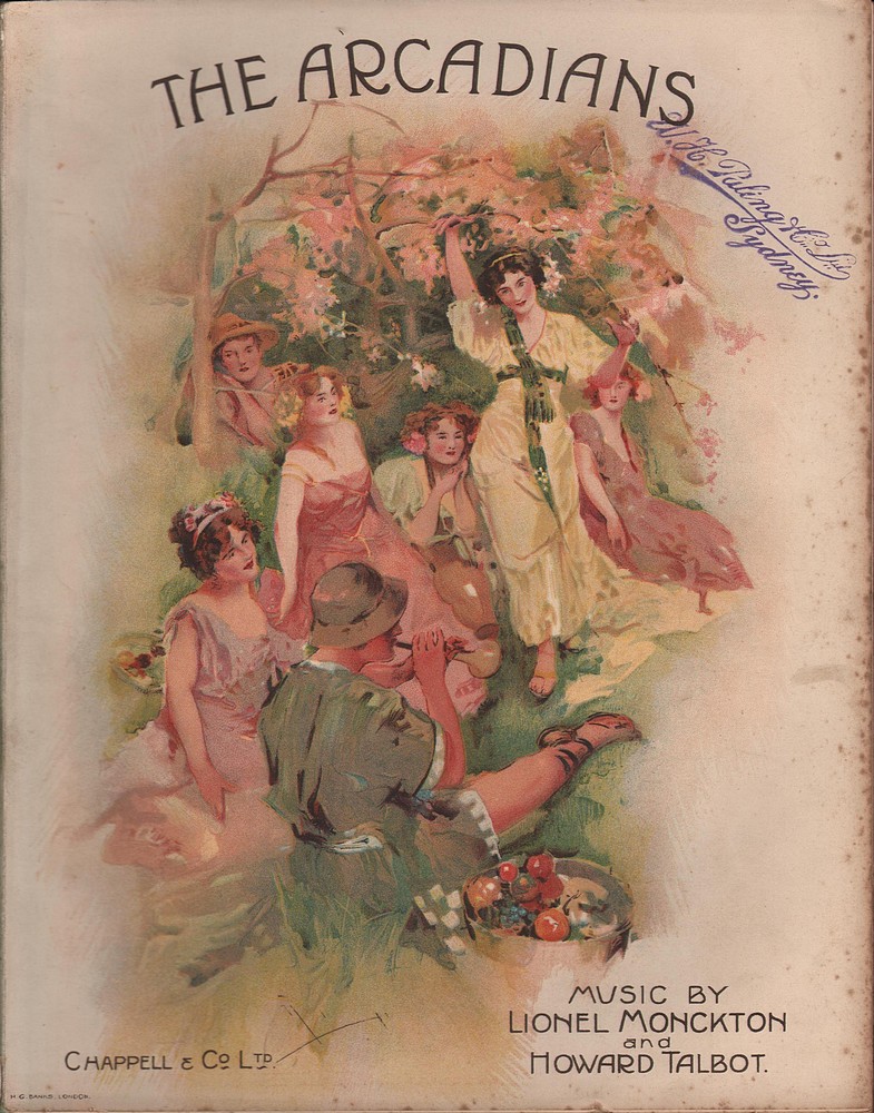 The Arcadians: A Fantastic Musical Play in Three Acts Vocal Score by ...