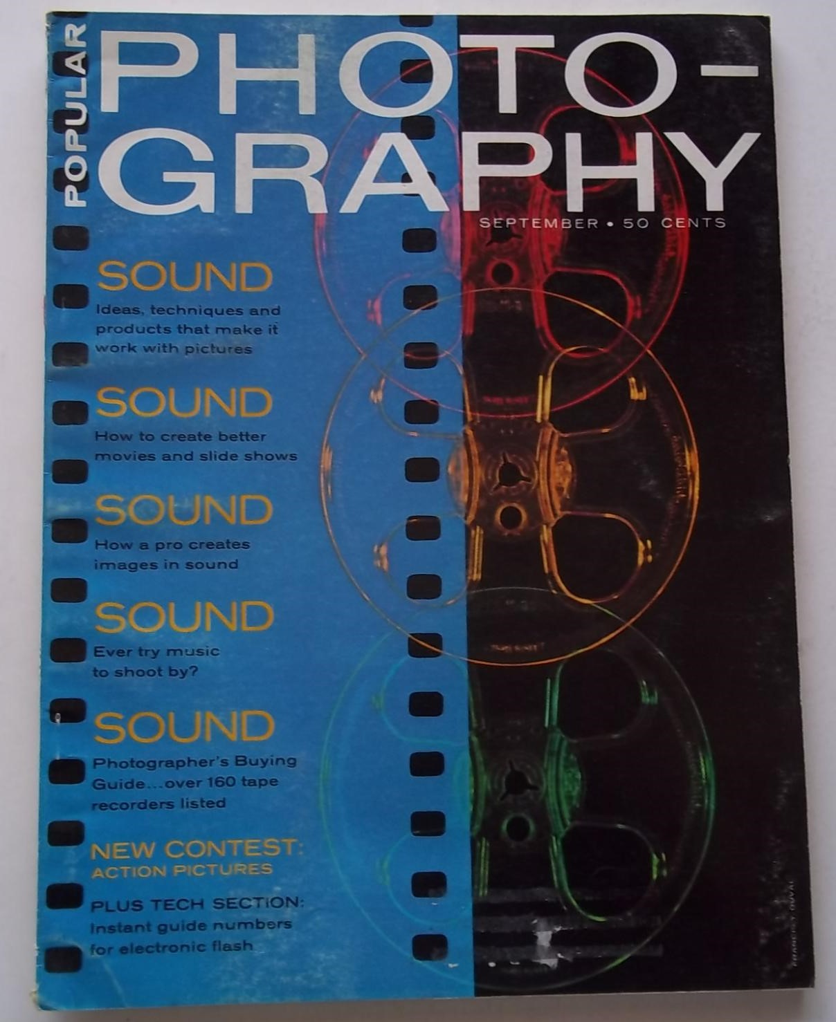 Popular Photography (September 1963) Magazine by Bruce Downes (Editor ...