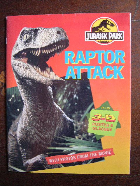 JURASSIC PARK RAPTOR ATTACK by Kiser, Kristin; Crichton, Michael; Koepp ...
