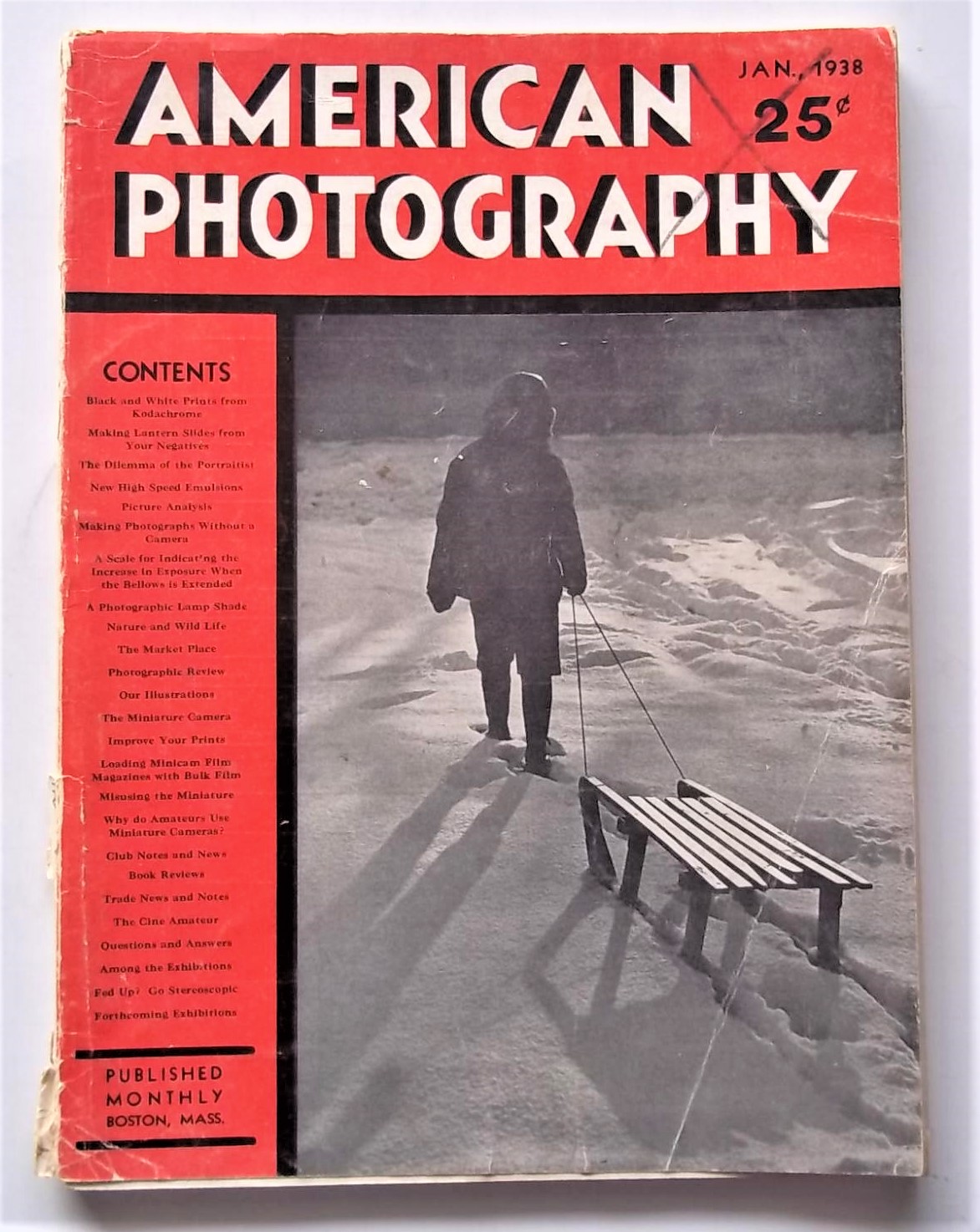 American Photography (January 1938) Magazine by Fraprie, Frank R ...