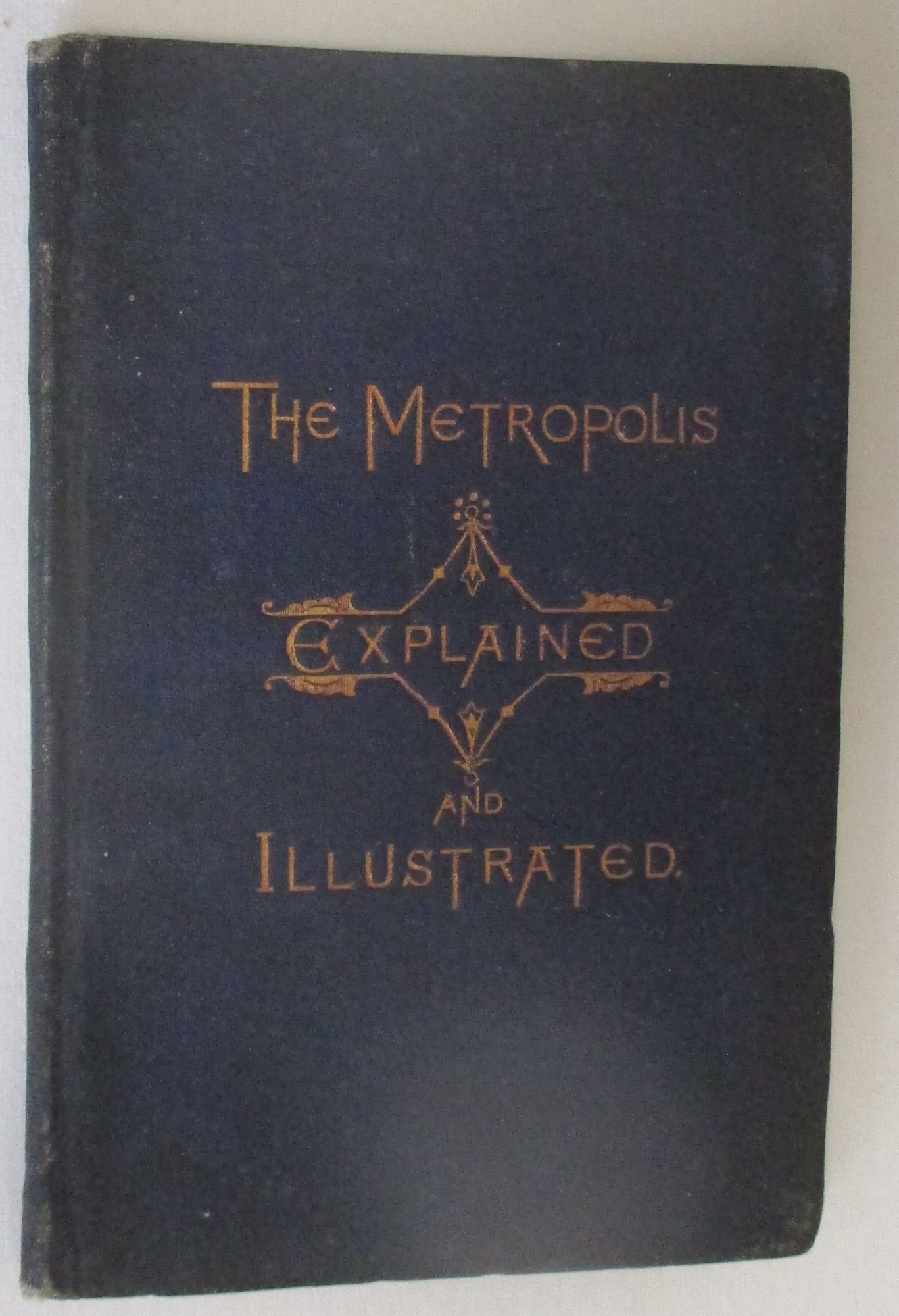 THE METROPOLIS EXPLAINED AND ILLUSTRATED IN FAMILIAR FORM, WITH A MAP ...