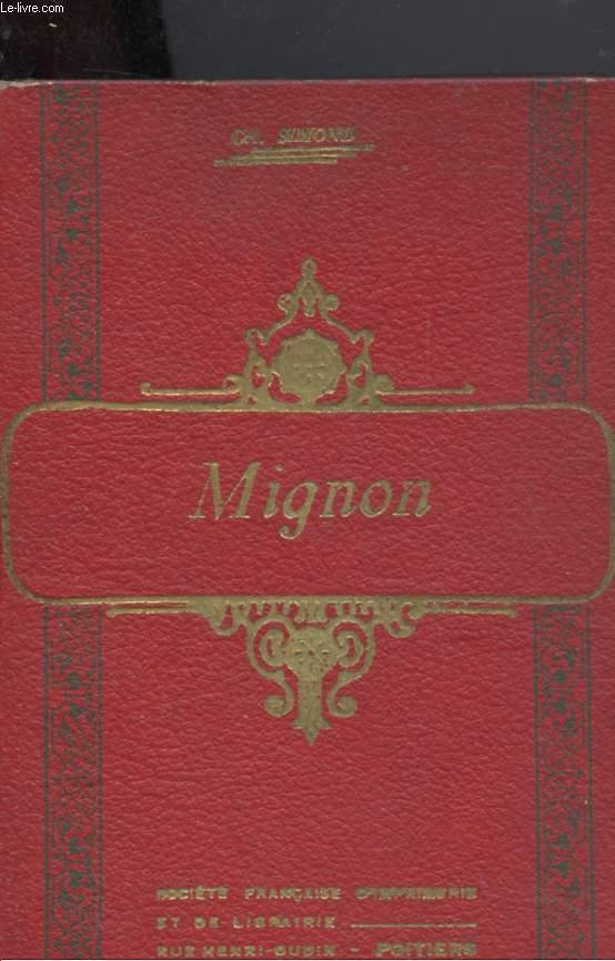 MIGNON by GOETHE: bon Couverture rigide | Le-Livre