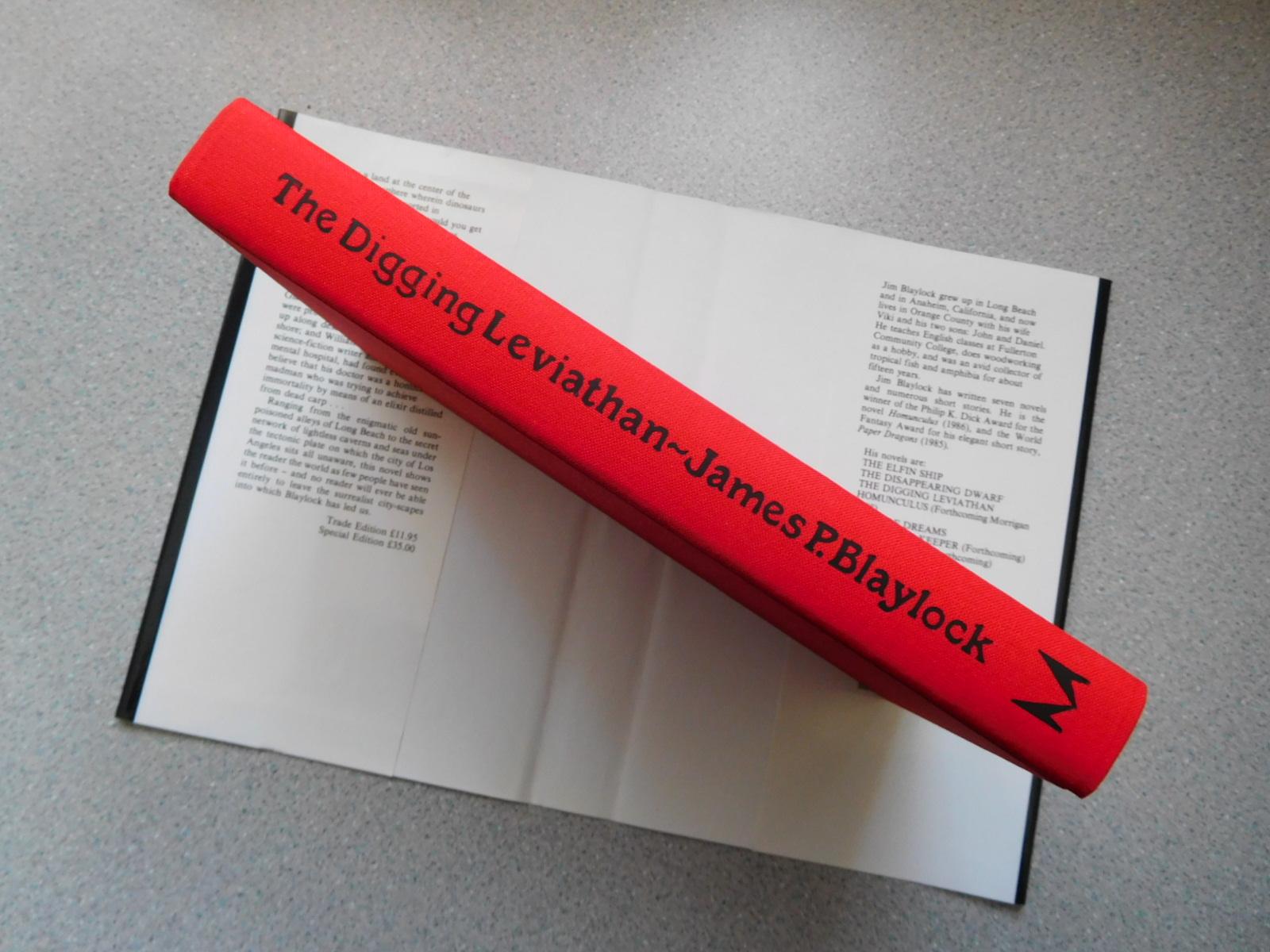 THE DIGGING LEVIATHAN (Pristine Four-Times Signed Limited First Hardcover Edition in Slipcase ...