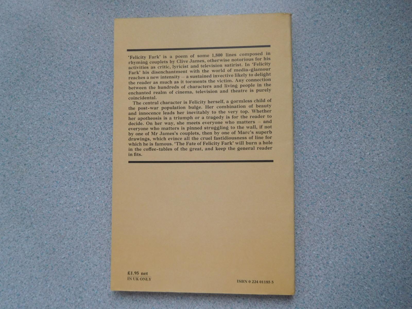 THE FATE OF FELICITY FARK IN THE LAND OF THE MEDIA (About Fine Copy) by ...