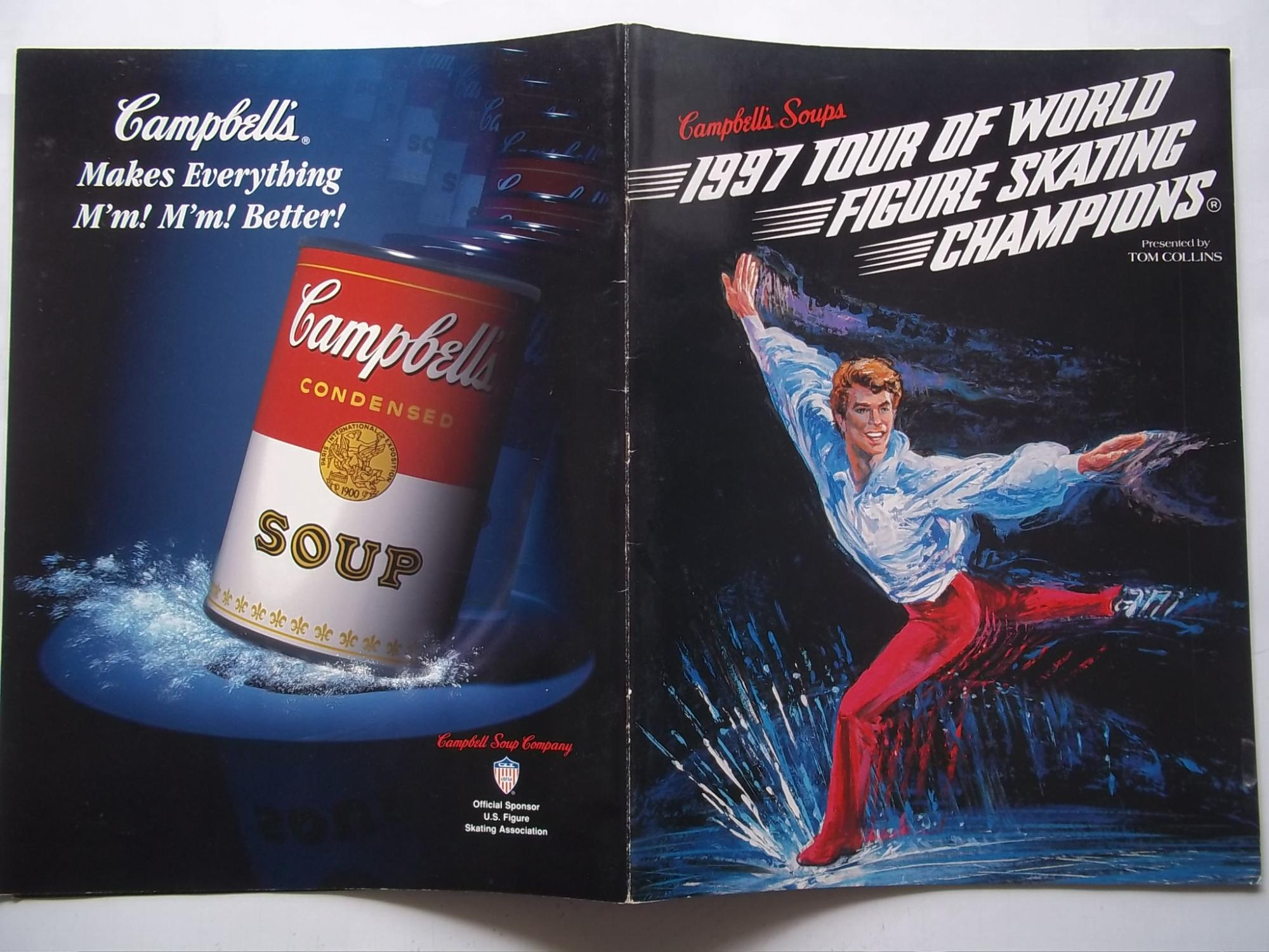 Campbells Soups 1997 Tour Of World Figure Skating Champions Campbell