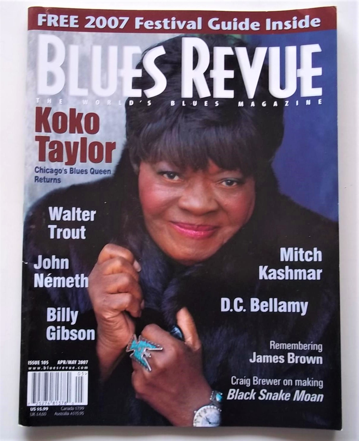 Blues Revue: The World's Blues Magazine (Issue No. 105 April-May 2007 ...