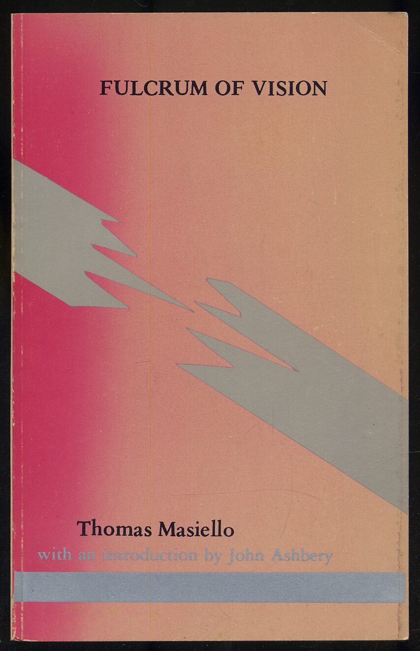 Fulcrum of Vision by MASIELLO, Thomas: Fine Softcover (1977) | Between ...
