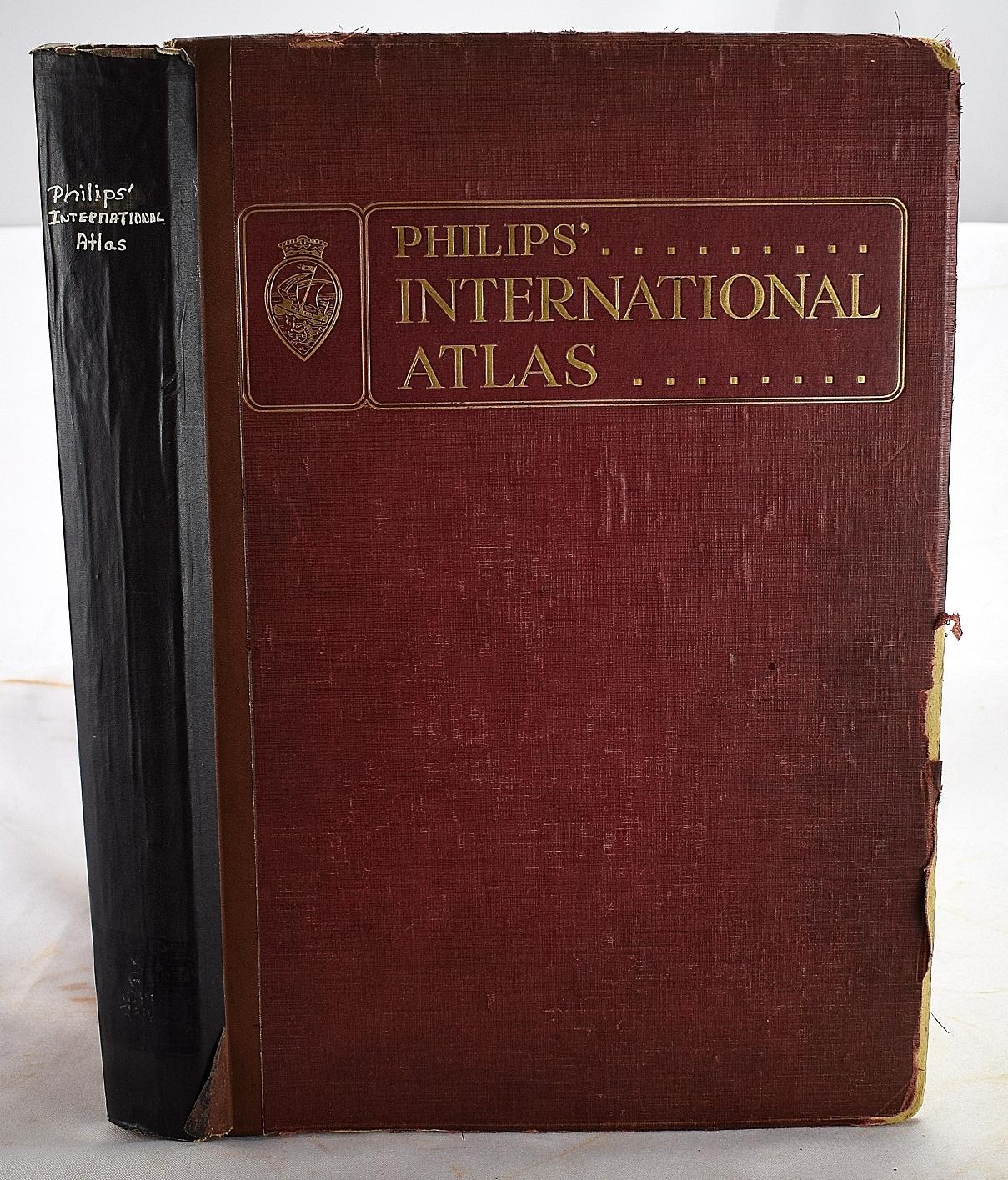 Philips' International Atlas 1931 : A Series of 160 Pages of Coloured ...