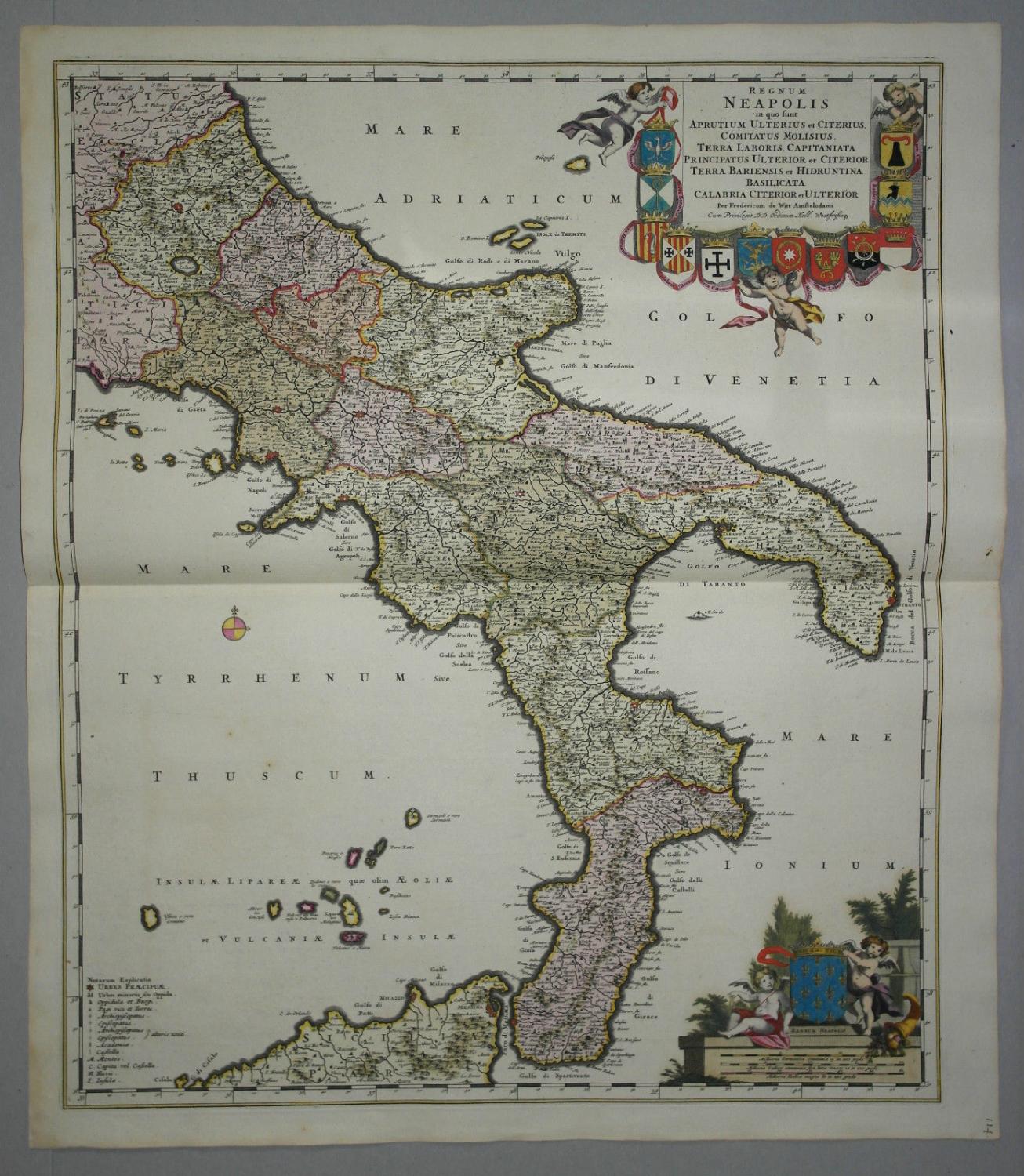 Regnum Neapolis in quo sunt Aprutium Ulterius et Citerius, Comitatus ...