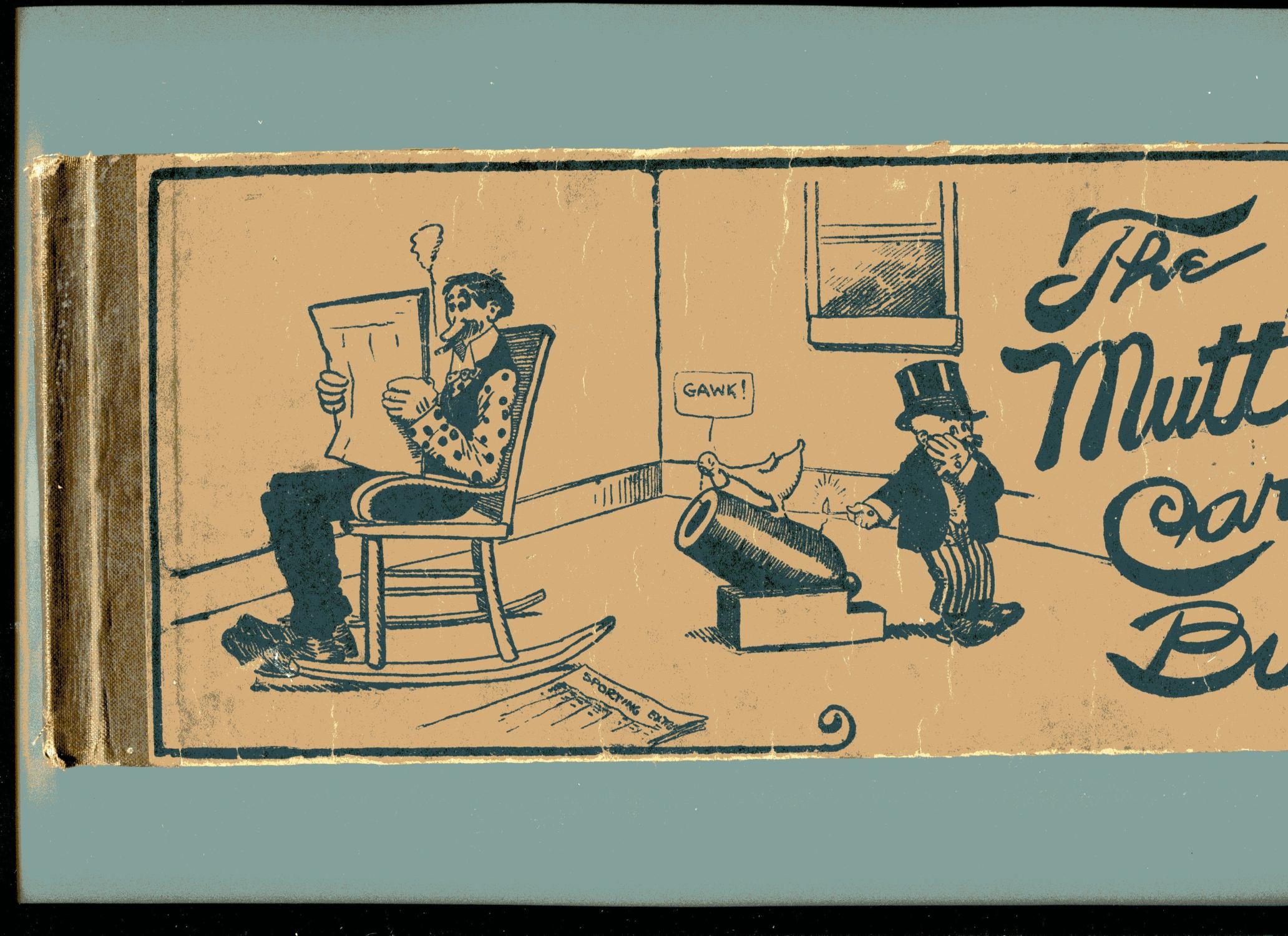 THE MUTT AND JEFF CARTOON BOOK by Fisher, Bud: Good Hardcover (1908 ...