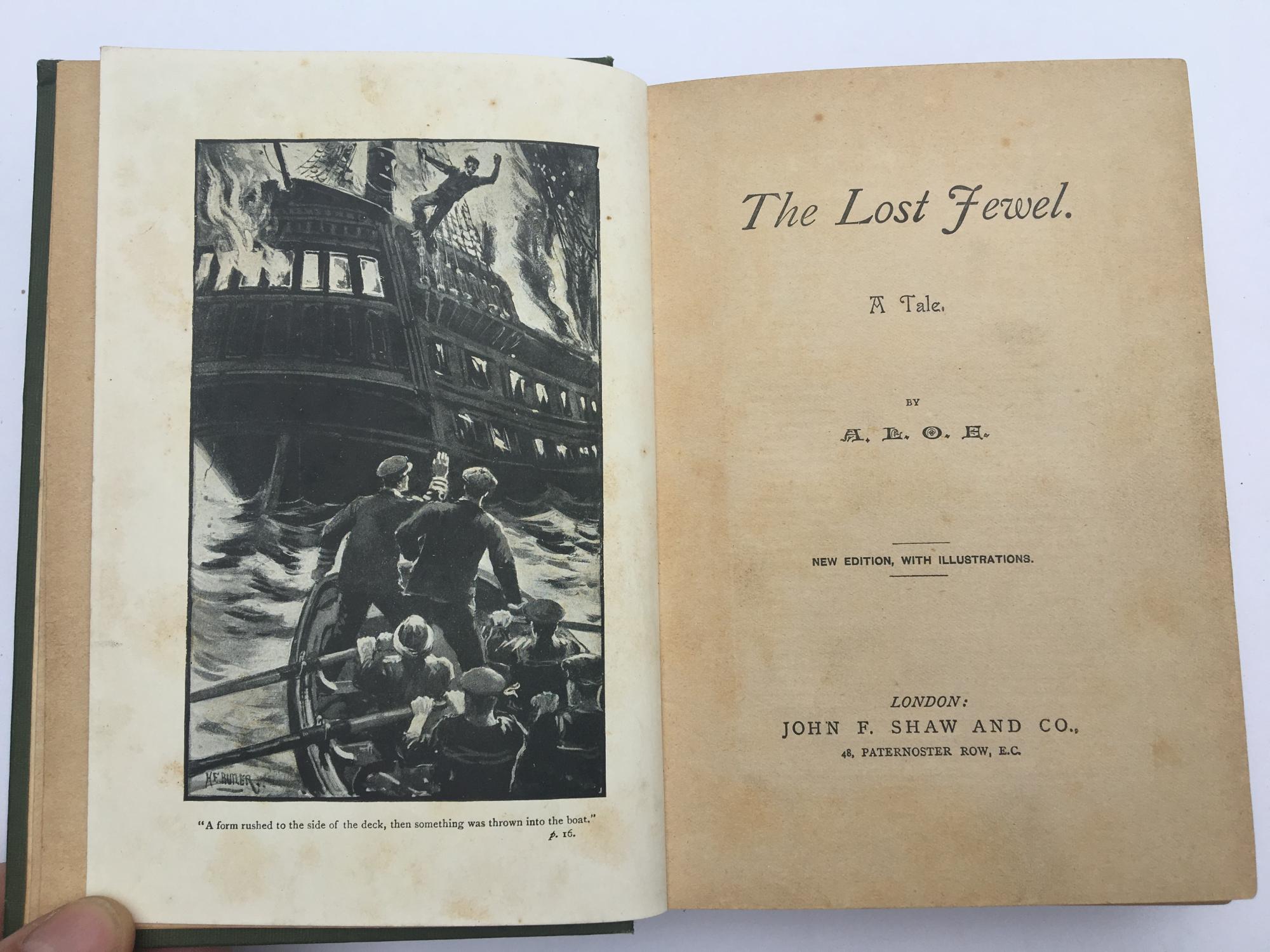 The Lost Jewel. A Tale by A. L. O. E.: Good Hardcover | Book Souk