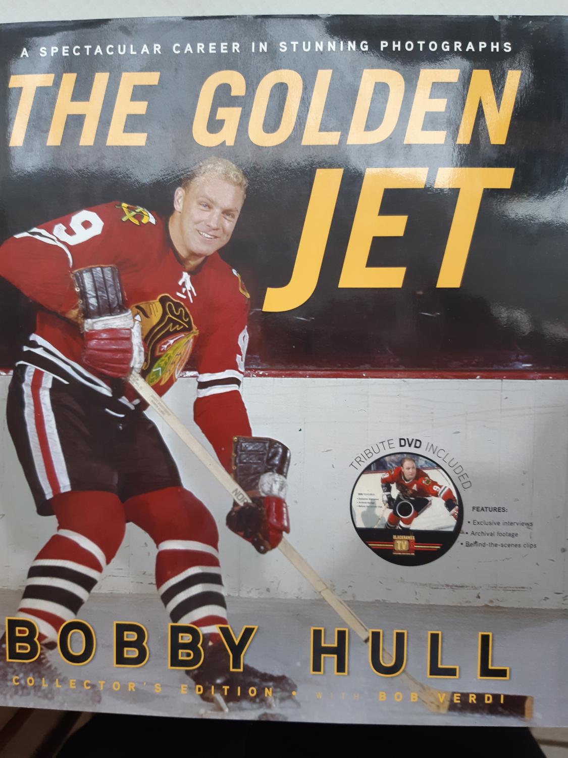 The Golden Jet by Bobby Hull; Bob Verdi: Fine Hardcover (2010) Signed ...