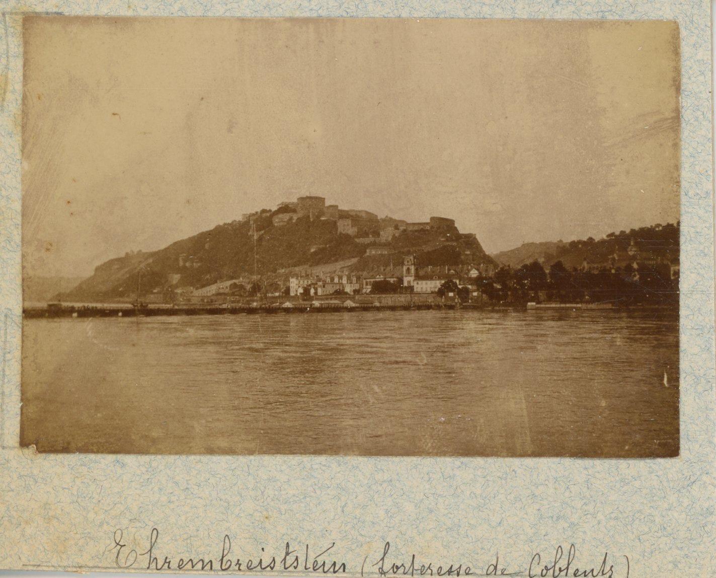 Allemagne, Coblence, Koblenz, la forteresse d'Ehrenbreitstein by ...
