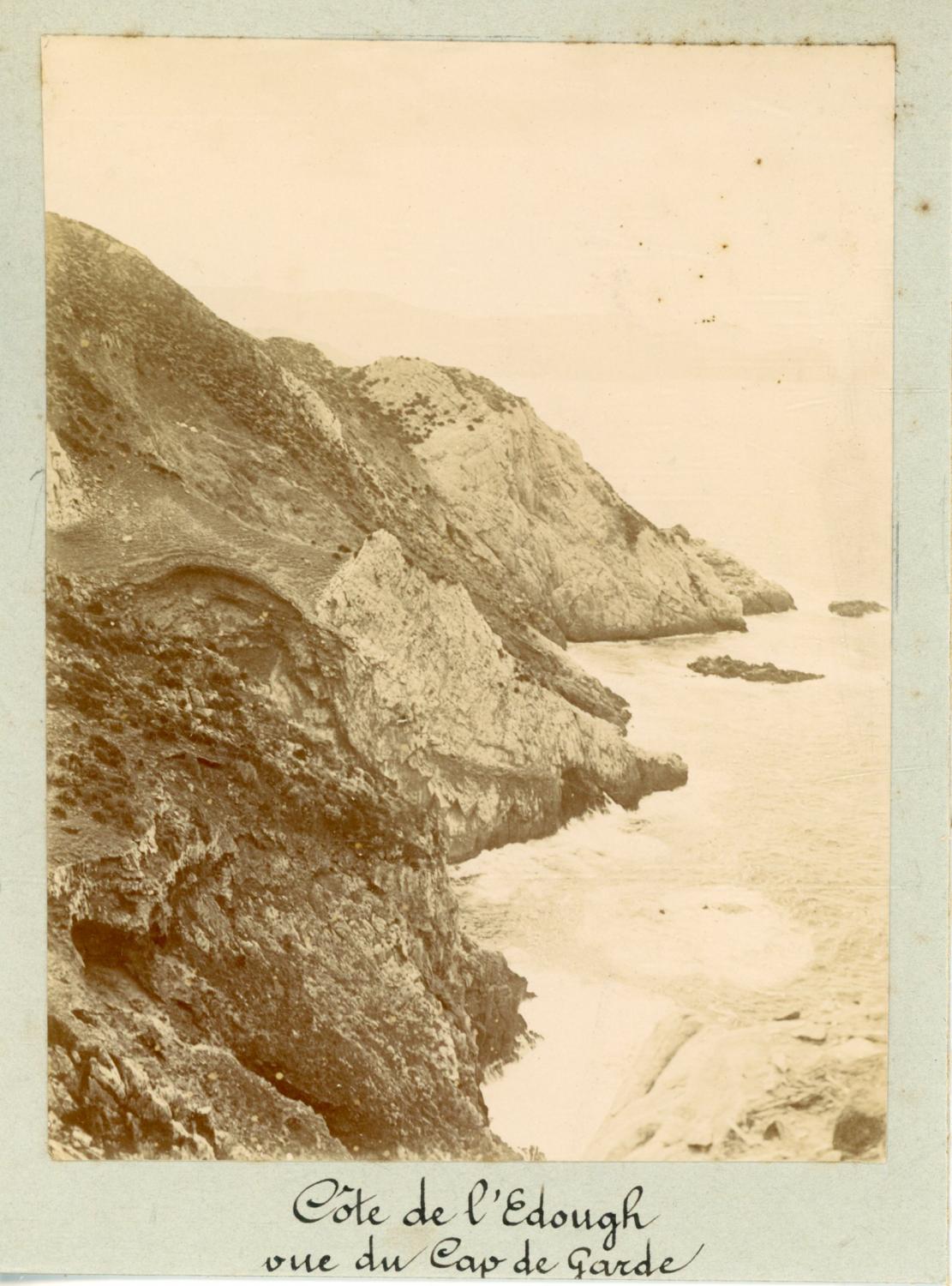 Algérie, Annaba (ses environs), côte de l'Edough, vue du cap de Garde ...